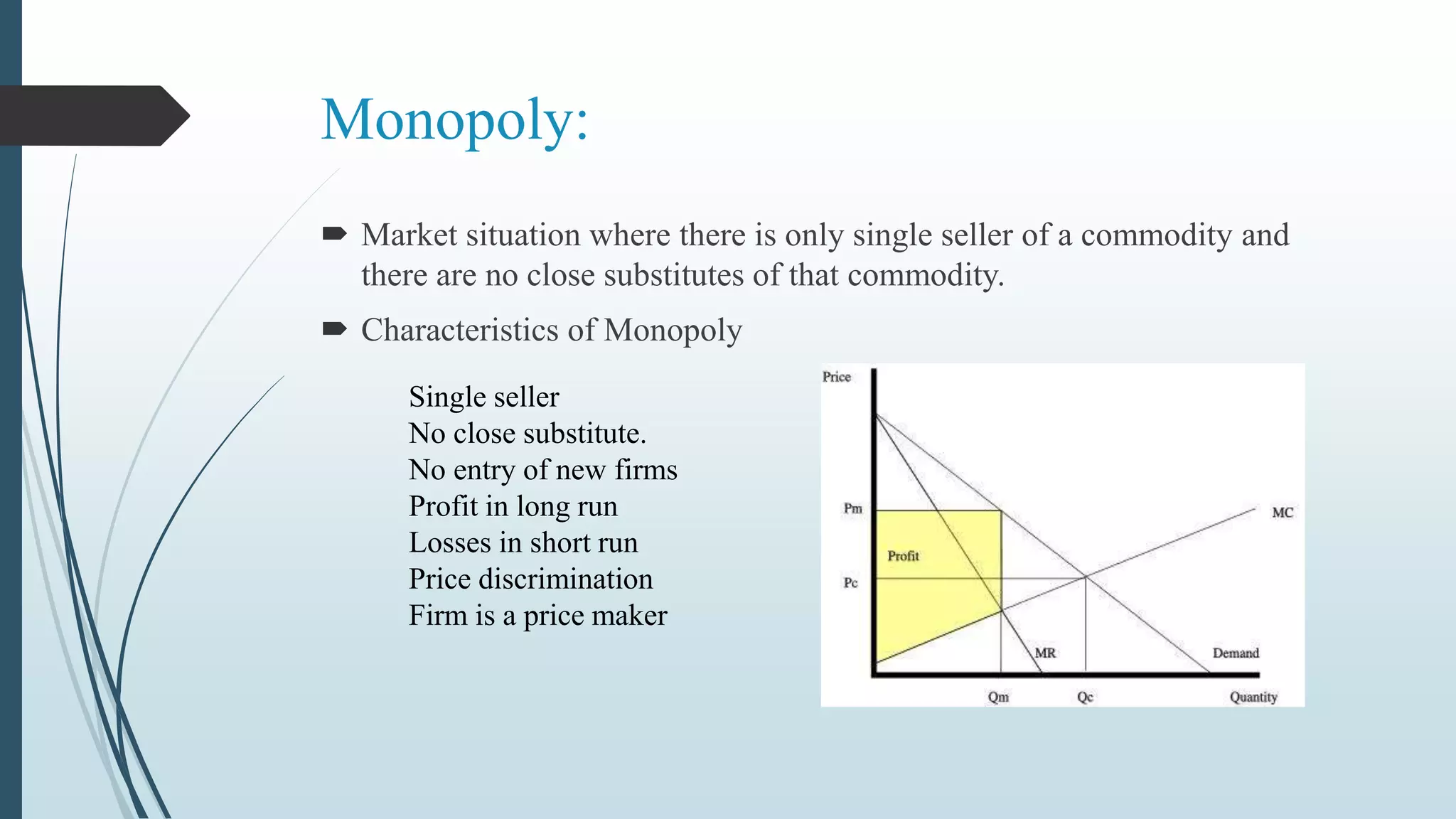 Govt monopoly in India | PPTX