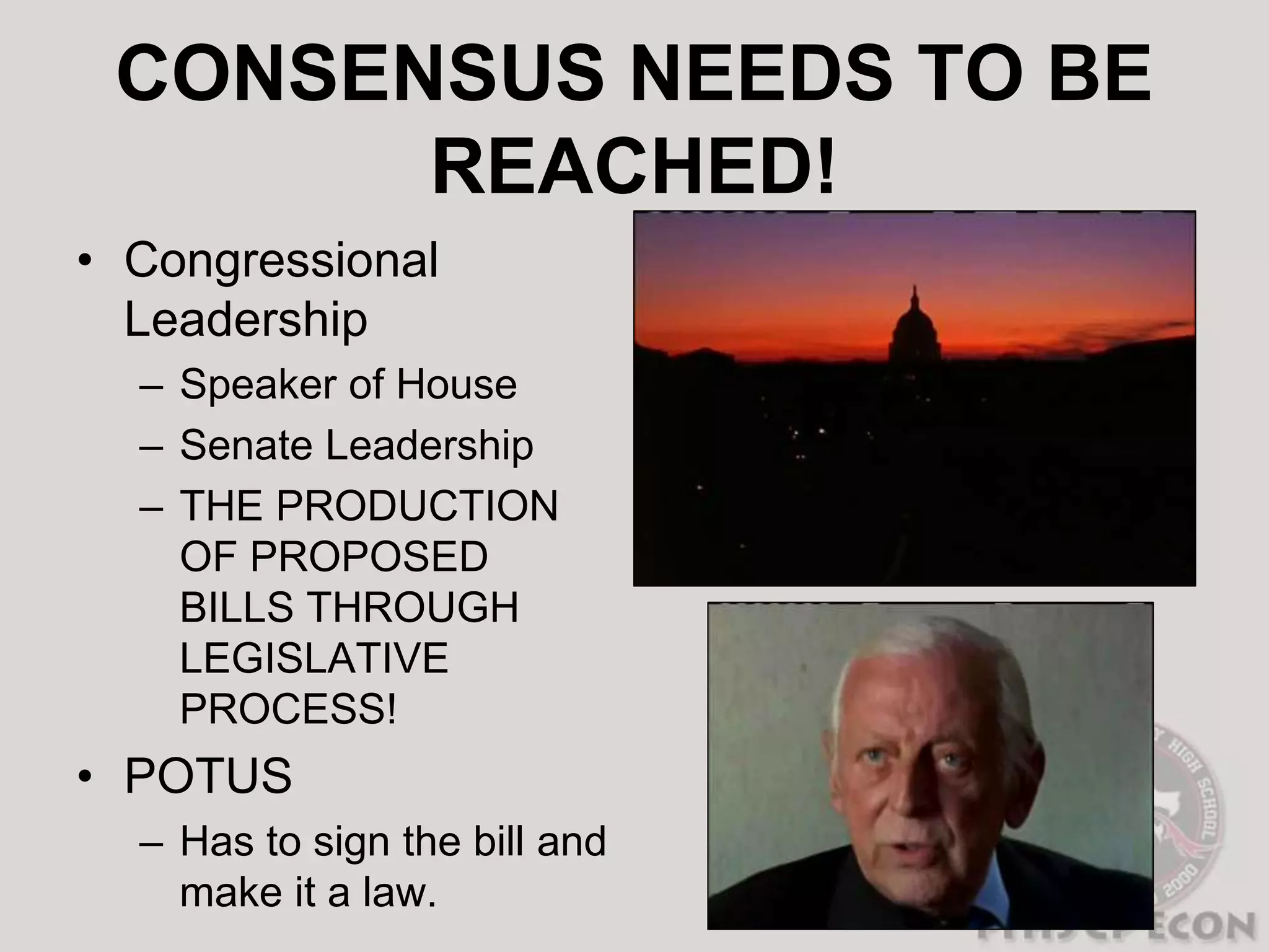 Divided Government: Conflict and Consensus | PPTX