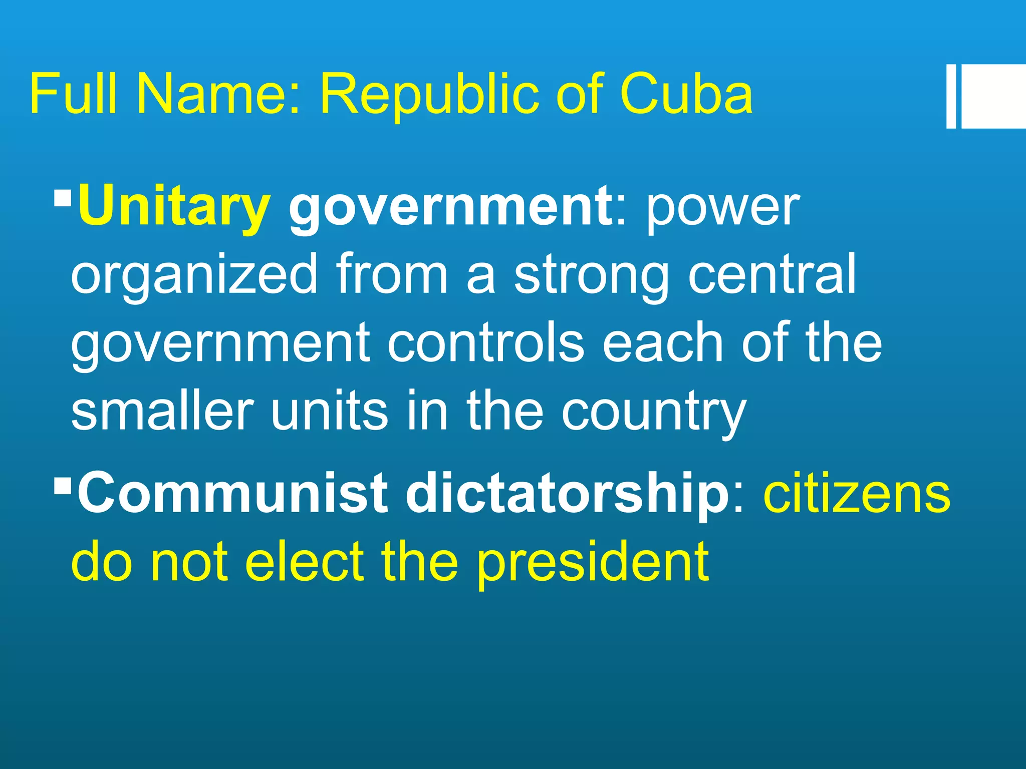 Govt of brazil mexico and cuba | PPT