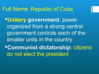 Govt of brazil mexico and cuba | PPT