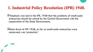 Govt policy & schemes for EDP.pptx different government policy are ...