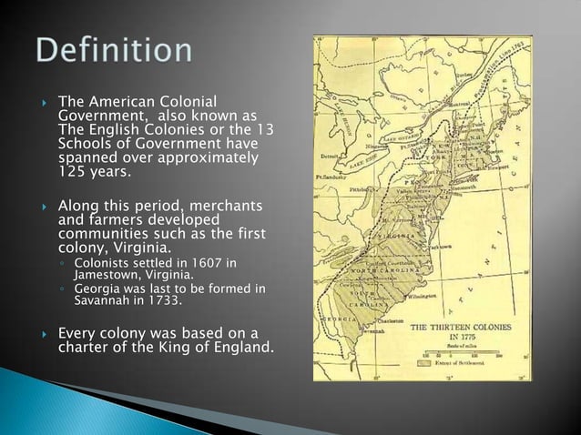 Government: American Colonial Government | PPT
