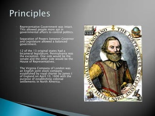 Government: American Colonial Government | PPT