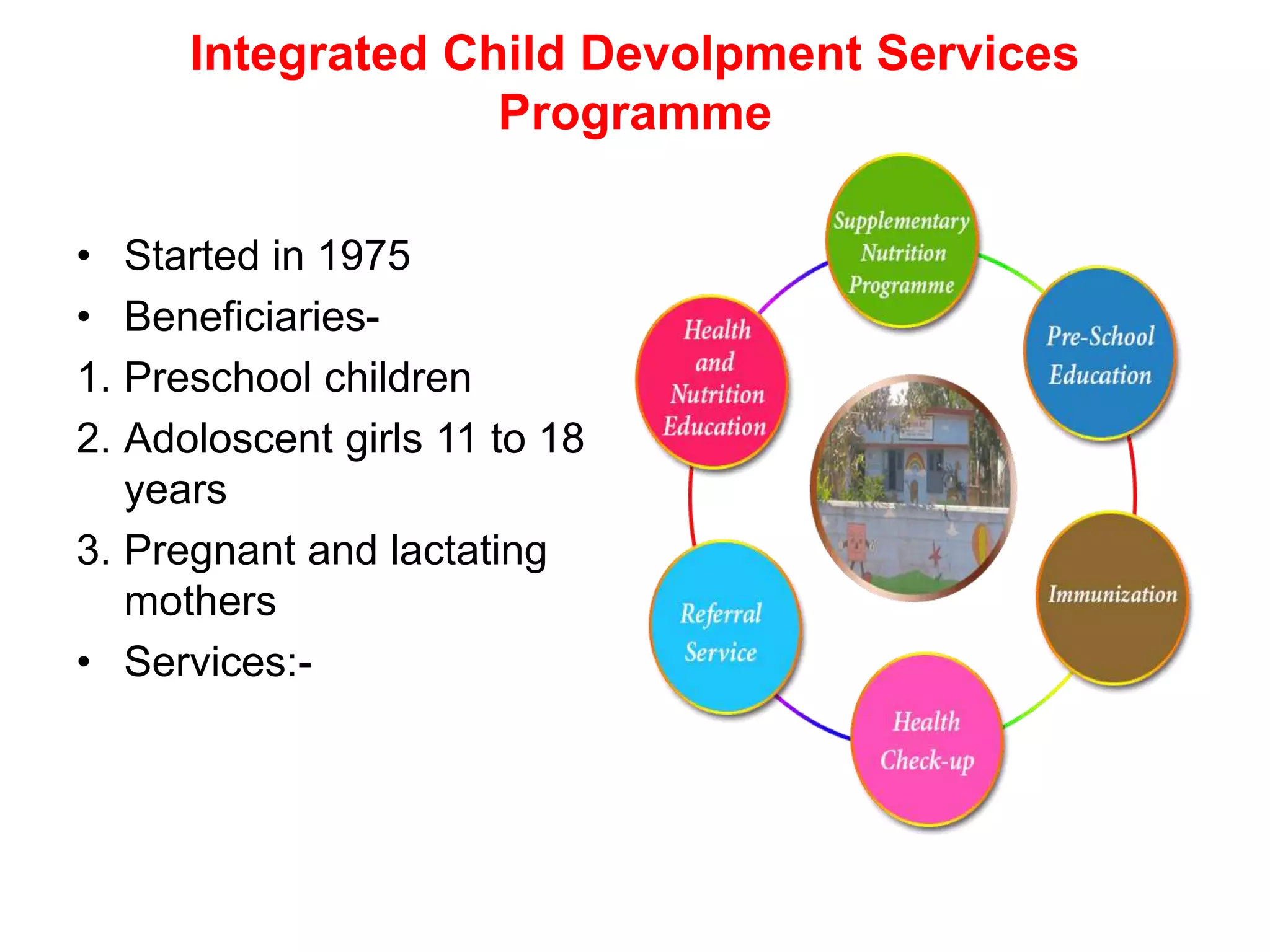 Govt programmes for children | PPT