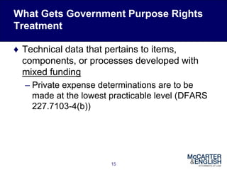 Government Rights in Data Under DoD Contracts | PDF