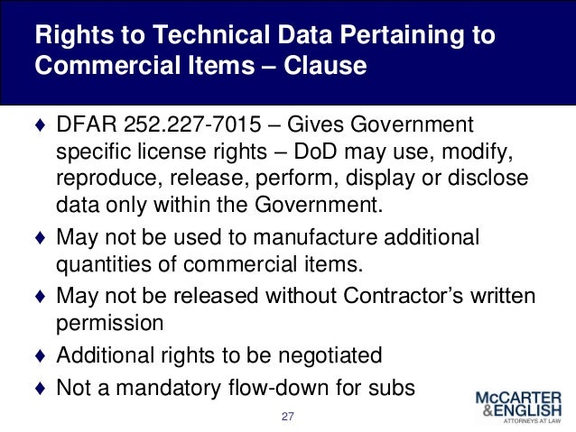 Government Rights in Data Under DoD Contracts
