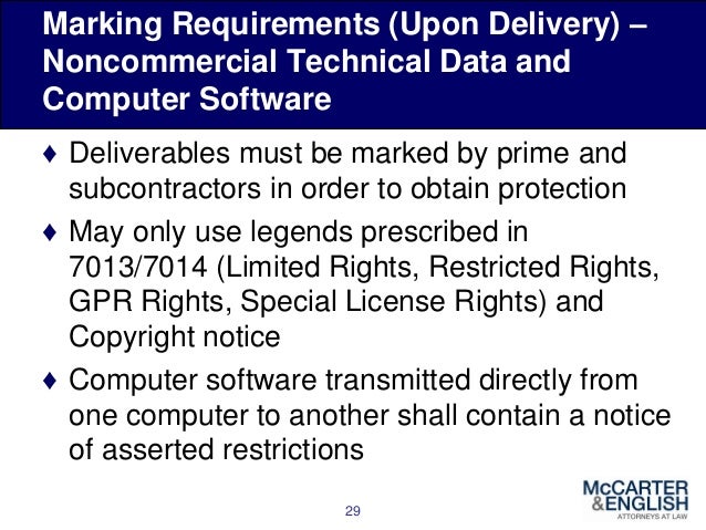 Government Rights in Data Under DoD Contracts