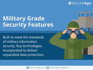 SecureAge SecureData | PPT