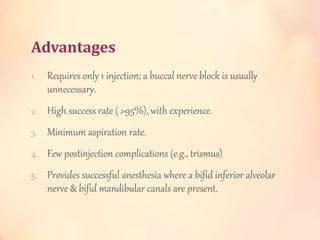 Gow gates & vazirani akinosi technique of nerve | PPTX