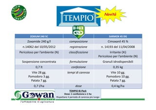 Gowan presidium-tempio-fmv-2012 | PPT