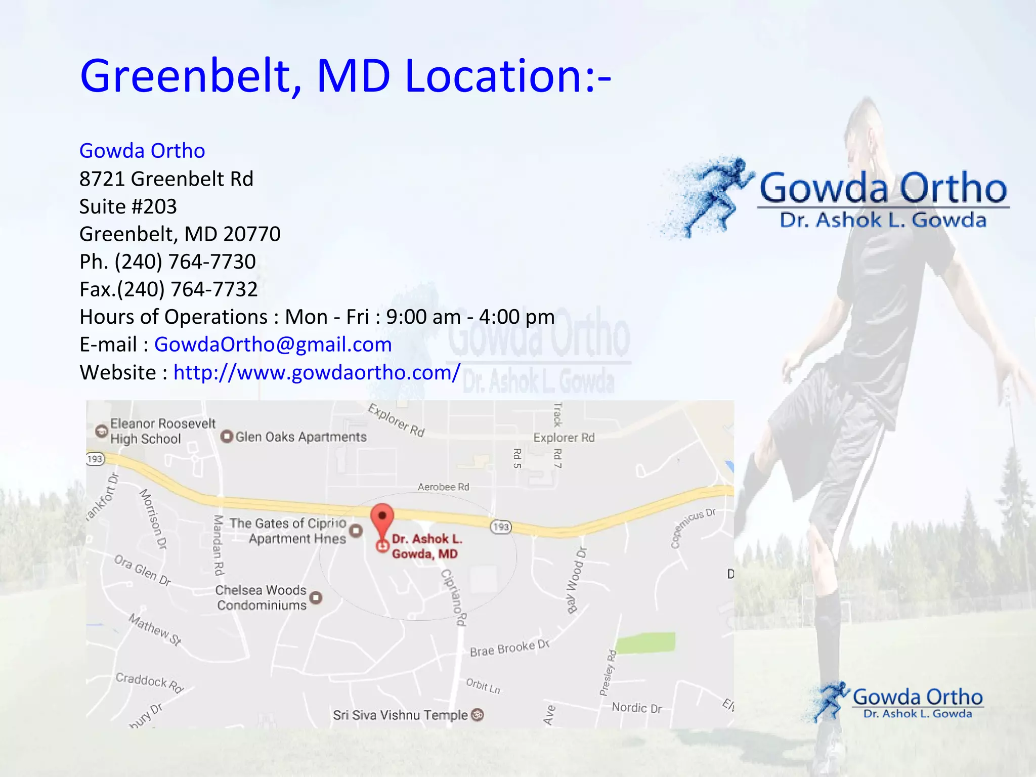 Gowda Ortho | PPT