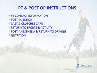 Gowda Ortho | PPT