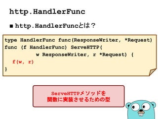Goでwebアプリを開発してみよう | PPT