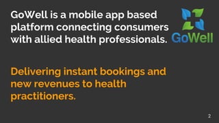 GoWell Health Platform and App Overview | PPT