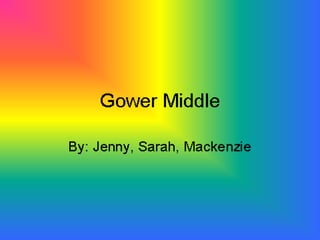 Gower Middle School | PPT