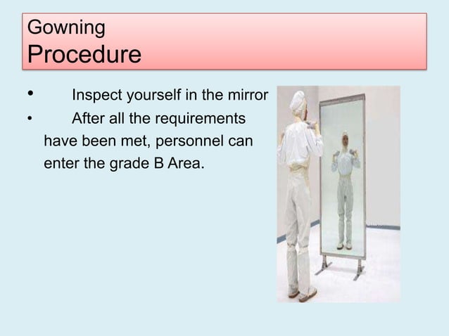 Gowning | PPTX
