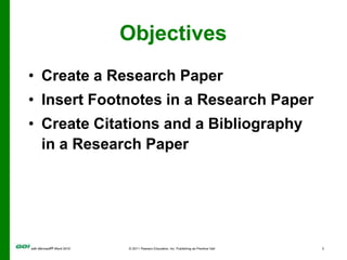 Ms Word Chapter 3 Ppt Pptx