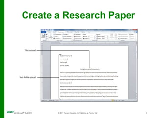 MS Word Chapter 3 PPT | PPT