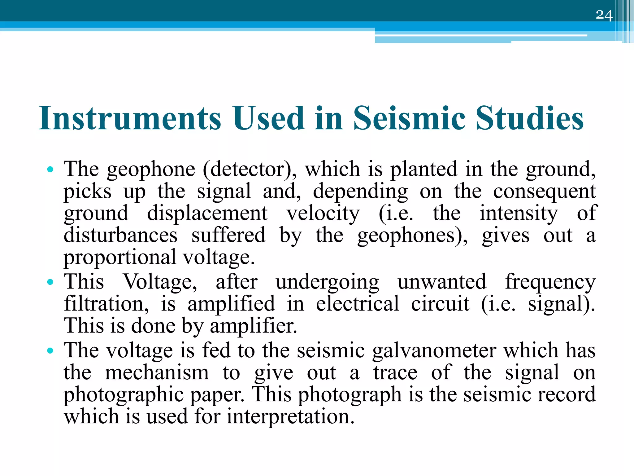 Groundwater Investigation Techniques-Geophysical Methods | PPTX