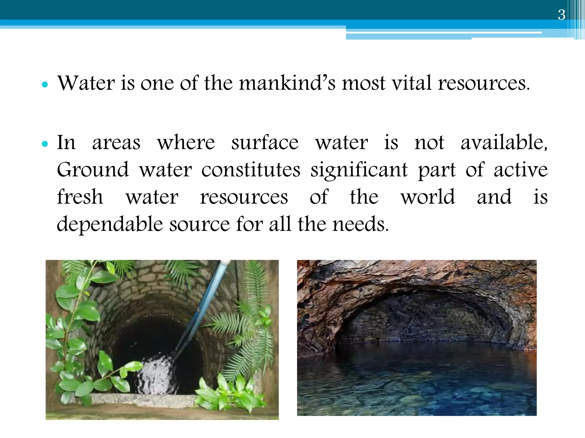 Groundwater Investigation Techniques-Geophysical Methods | PPTX