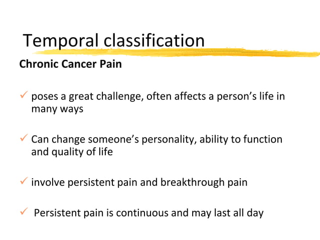 cancer pain management | PPSX