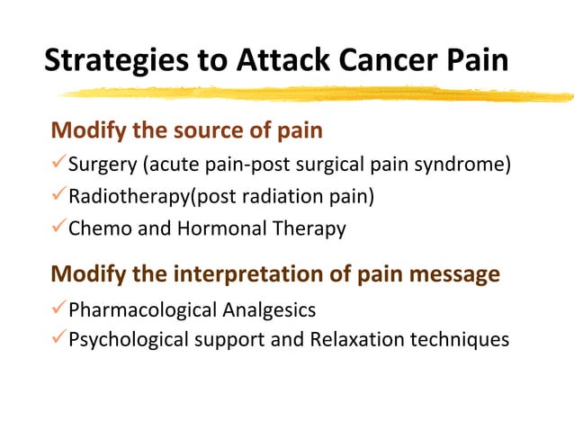 cancer pain management | PPSX