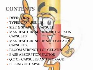 Capsules ppt | PPTX