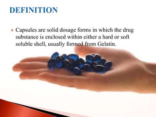 Capsules ppt | PPTX