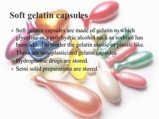 Capsules ppt | PPTX
