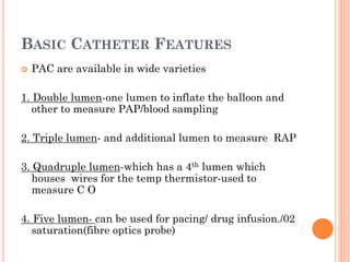 HAEMODYNAMIC MONITORING – CVP, PAC AND IBP | PPTX