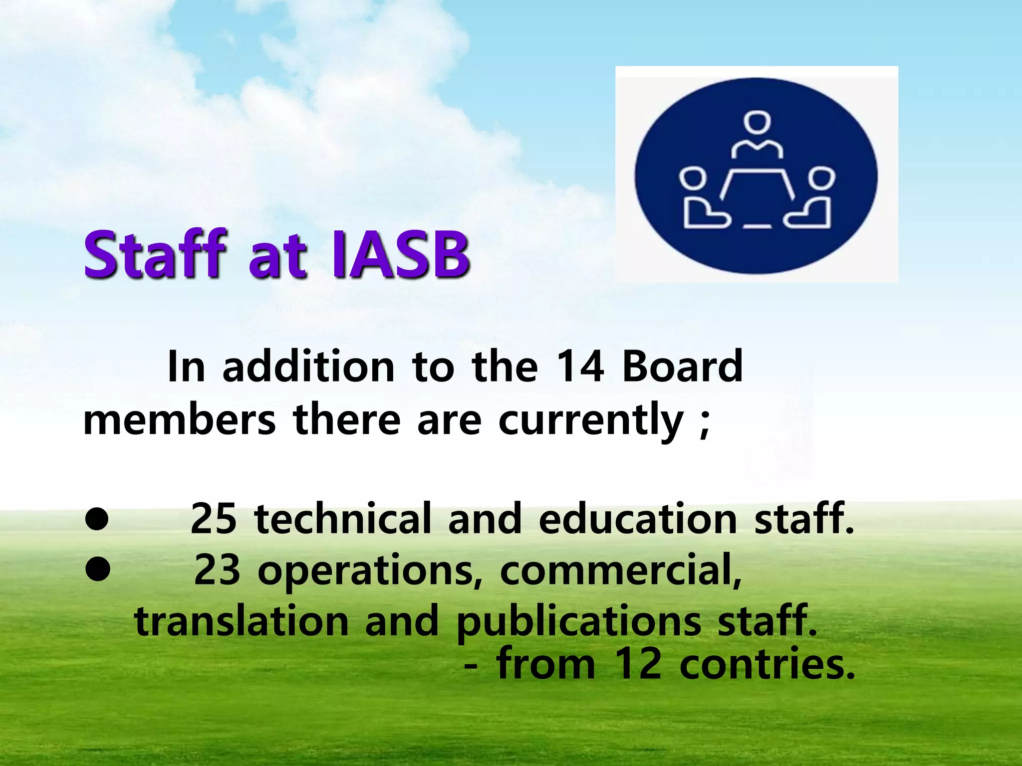 International Accounting Standard Board(IASB) - Structure | PPTX