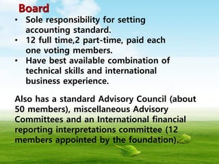 International Accounting Standard Board(IASB) - Structure | PPTX