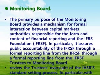 International Accounting Standard Board(IASB) - Structure | PPTX