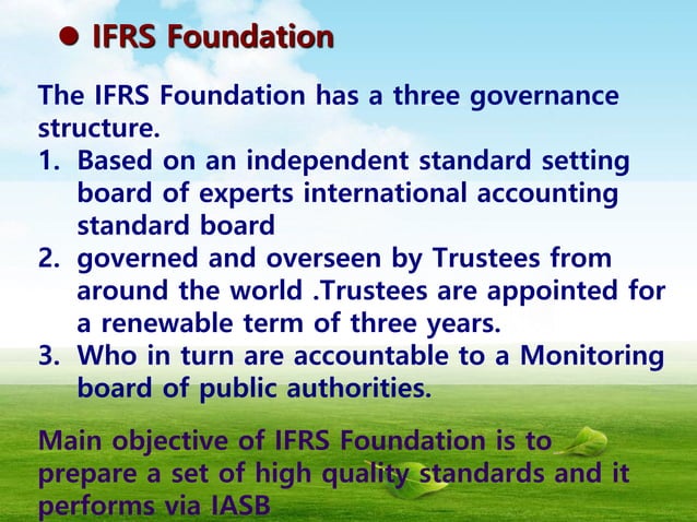 International Accounting Standard Board(IASB) - Structure | PPTX