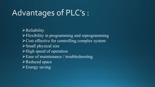 programable logic control using ladder logic | PPTX