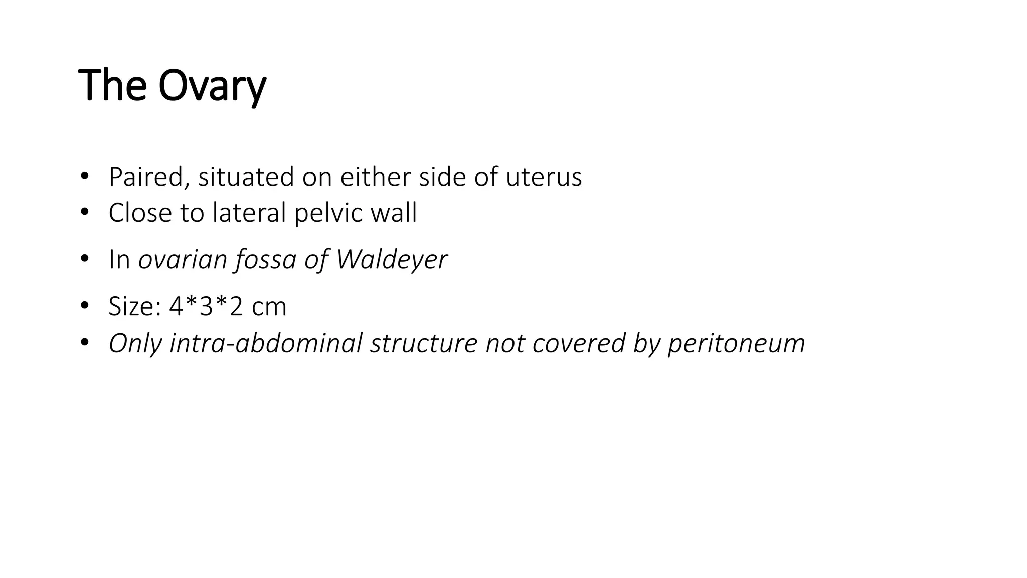 Gowtham's 2nd ca cervix anatomy | PPT