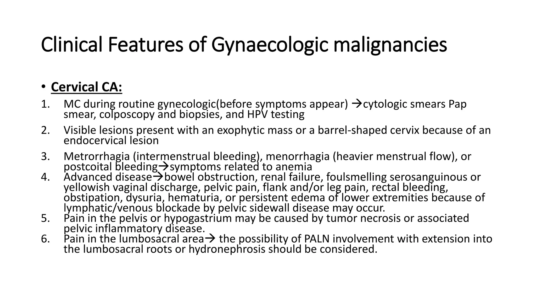 Gowtham's 2nd ca cervix anatomy | PPT