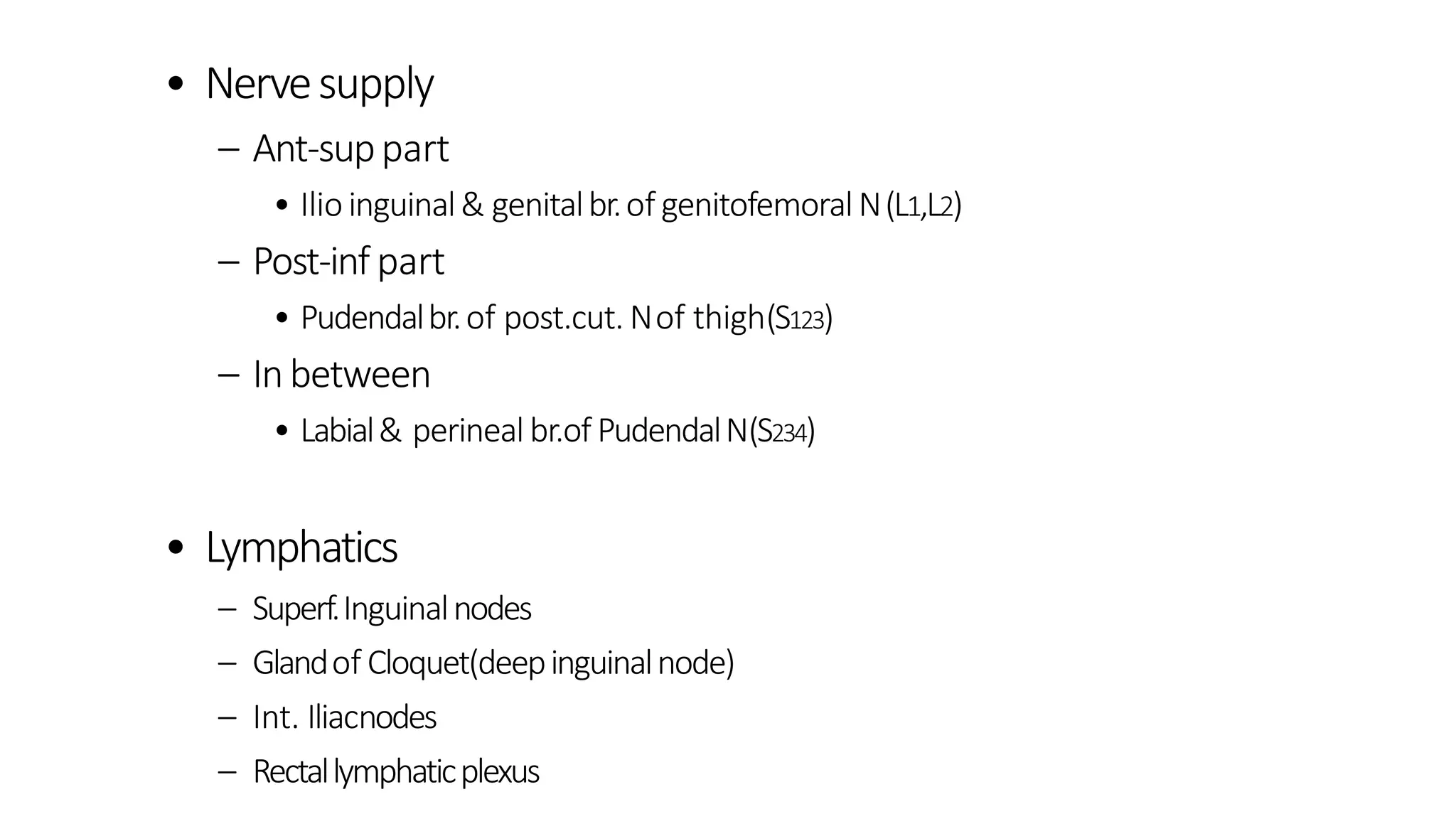 Gowthams 2nd Ca Cervix Anatomy Ppt