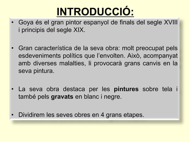 Goya | PPT