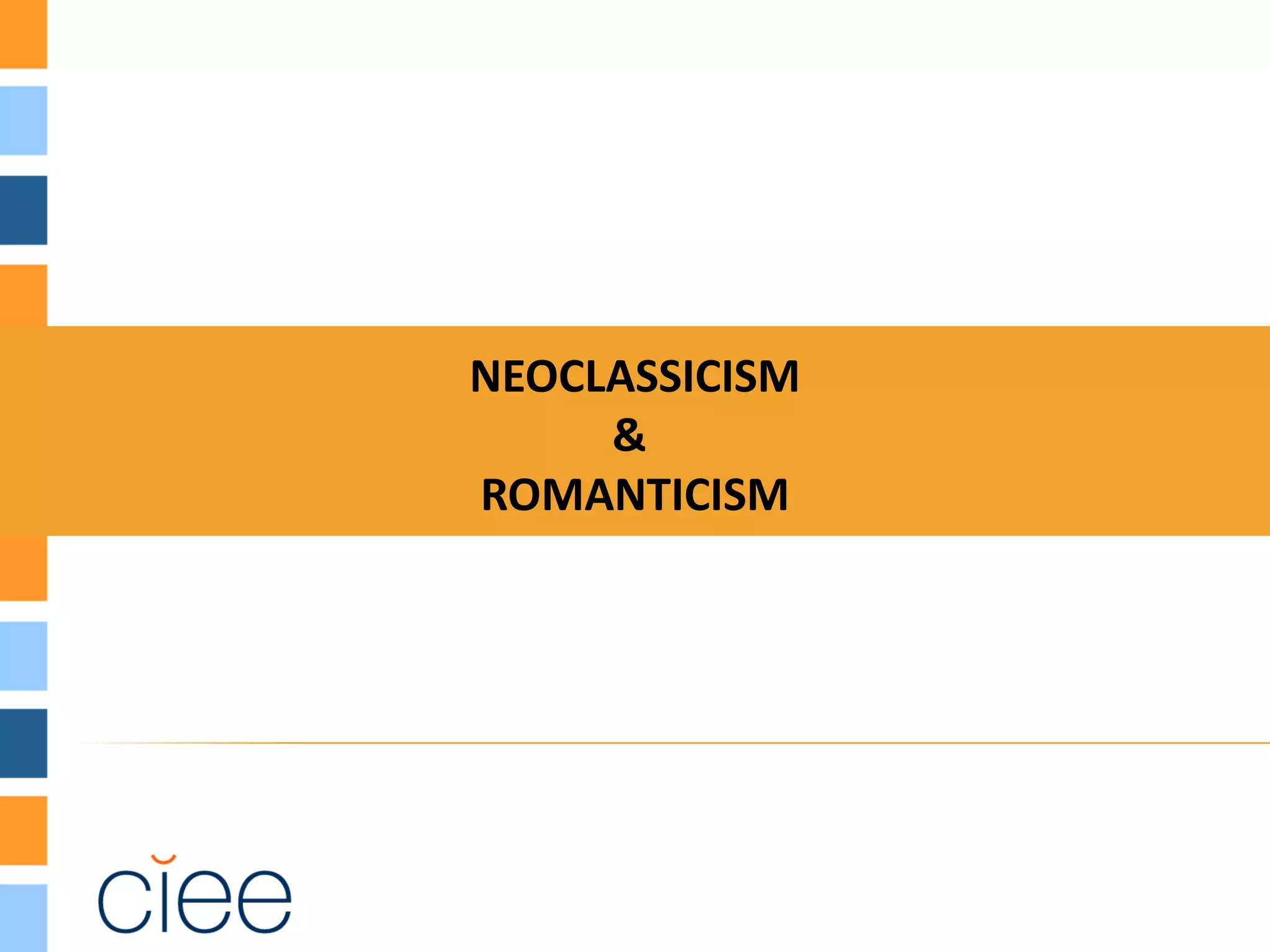 Neoclassicism, Romanticism, Goya | PPT