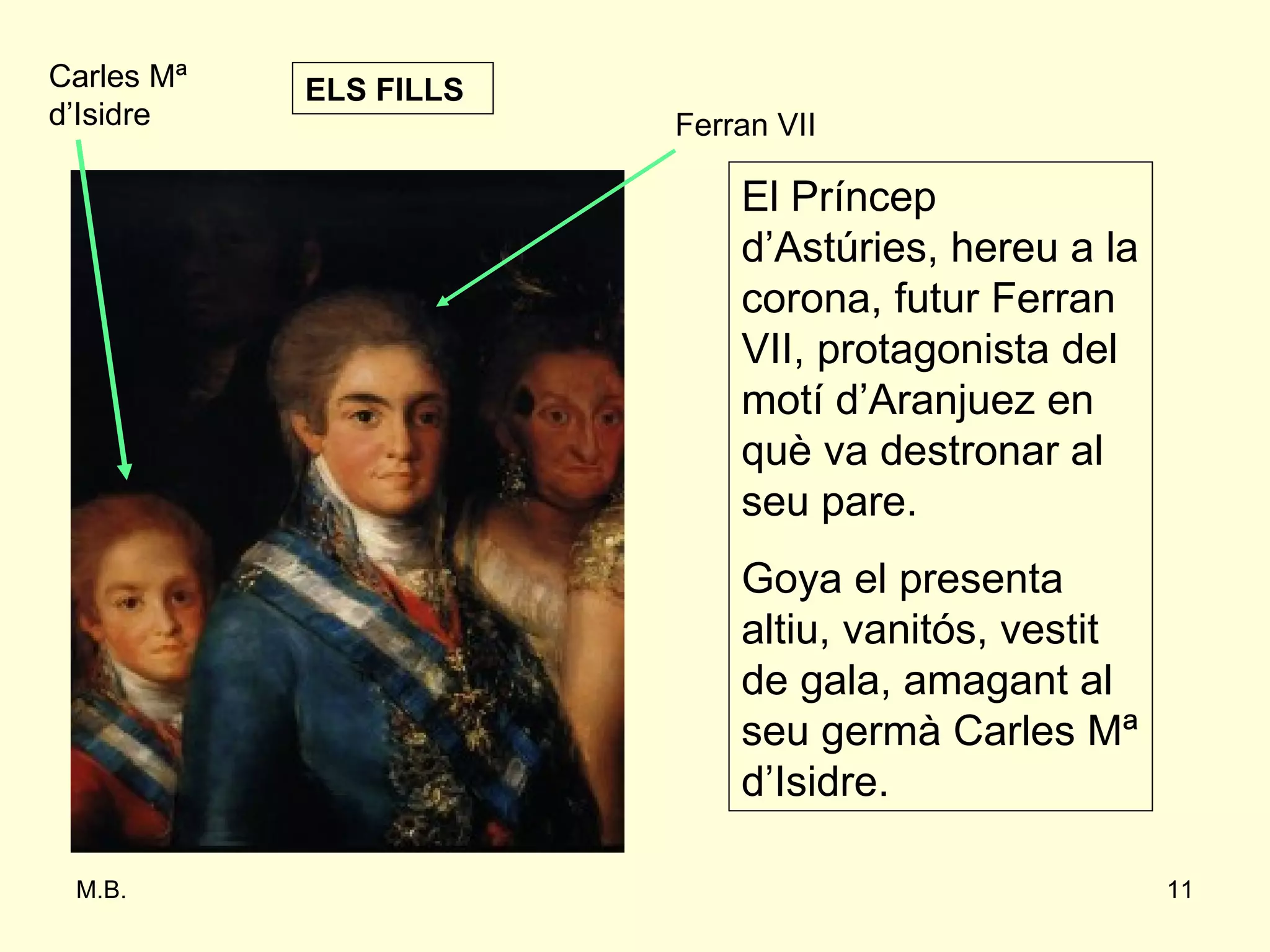 Goya Familia de Carles IV | PPT