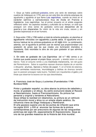 Goya EBAU (MURCIA) FUA II | PDF