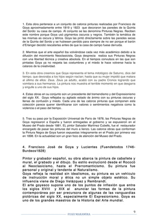 Goya EBAU (MURCIA) FUA II | PDF