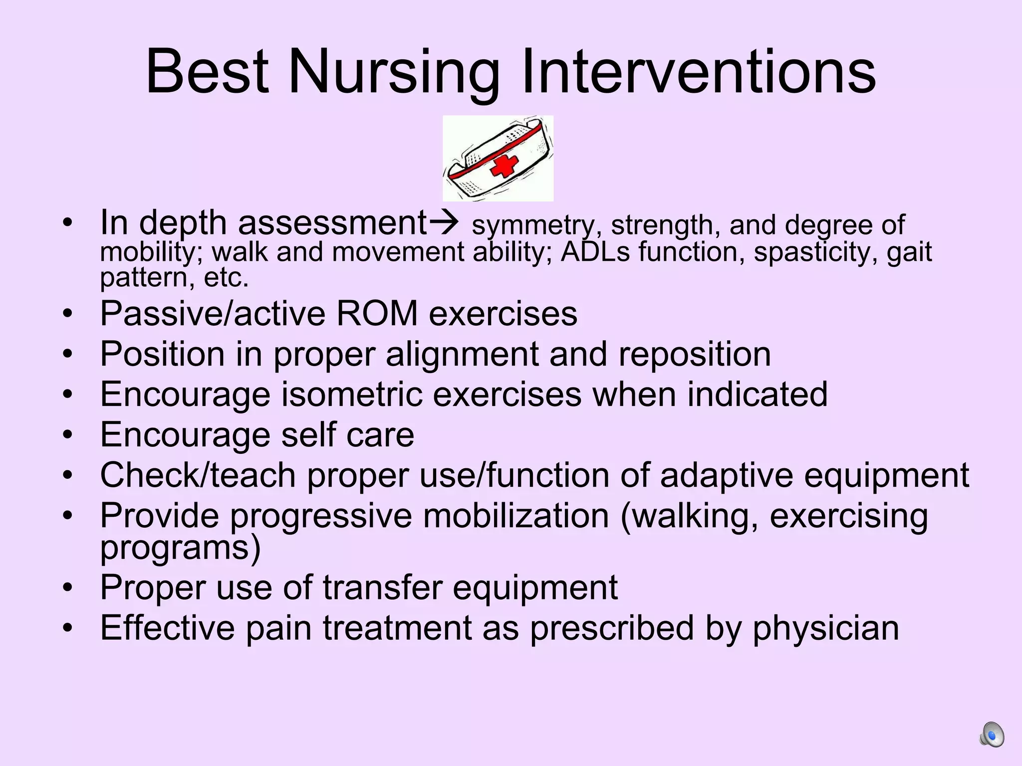 Impaired Mobility Patient | PPT