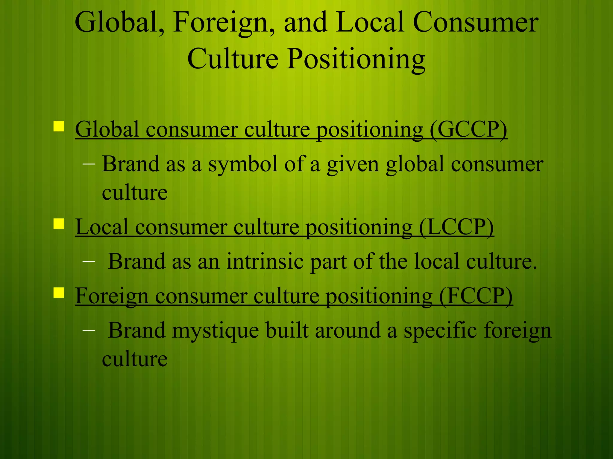 Global Positioning | PPT