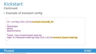 Pivotal: Operationalizing 1000 Node Hadoop Cluster - Analytics Workbench | PPT | Free Download