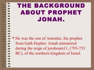Prophet Jonah | PPT