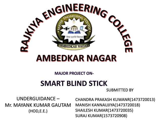 smart blind stick | PPTX | Computer Peripherals | Computing