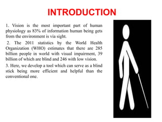 smart blind stick | PPTX