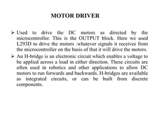FOUR QUADRANT DC MOTOR SPEED CONTROL WITH MICROCONTROLLER | PPTX